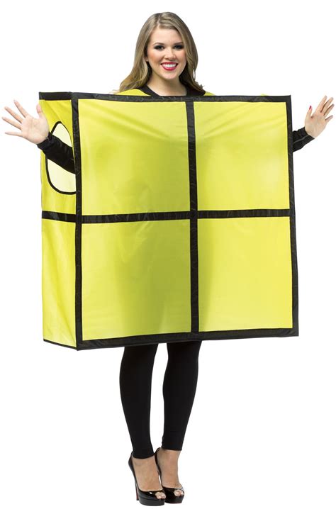 Tetris Tetrimino Yellow Adult Costume