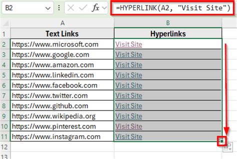 How To Convert Text To Hyperlink In Excel 3 Effective Ways Excel