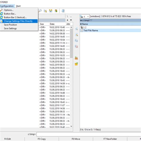 Rename File With F2 In Total Commander