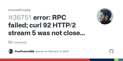 Error Rpc Failed Curl 92 2 Stream 5 Was Not Closed Cleanly Cancel Err 8 Error 6407