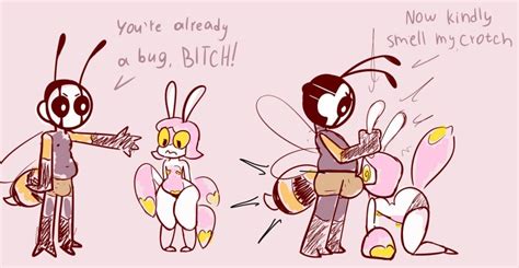 Rule 34 Ambiguous Gender Bug Bug Sodabug Bulge Humiliation Humor