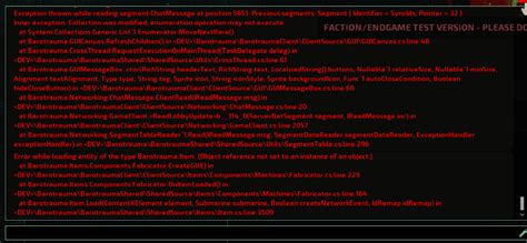 Factions Campaign Kicked To Lobby And Other Players Have My File Directory · Issue 10933