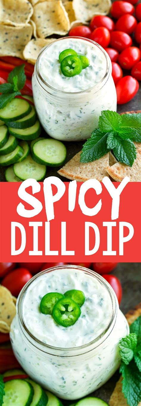Spicy Dill Dip Recipe Perfect For Parties Spicy Dip For Snacks