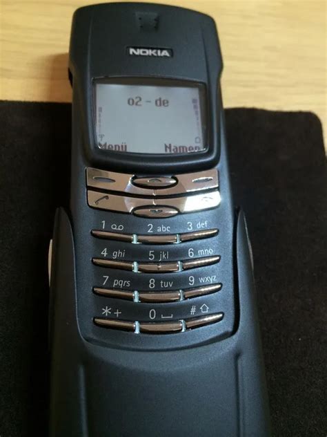 Nokia Titanium 8910i - Black color Retro Cellular Phone Unlock In ...