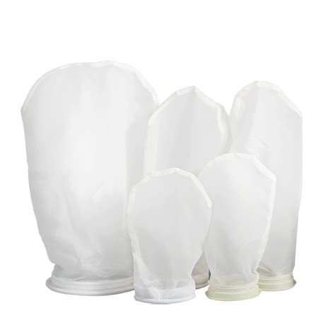 High Temperature Filter Bags Sock 15 25 100 500 Micron Nylon Mesh