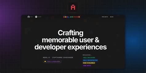 Github Adel Gumy Website My Portfolio 🤓