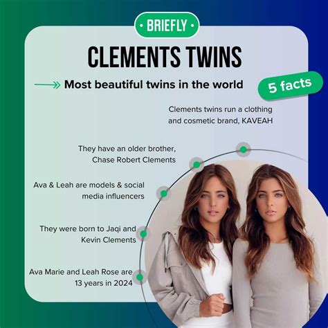 Most Beautiful Twins In The World Meet The Clements Twins Za