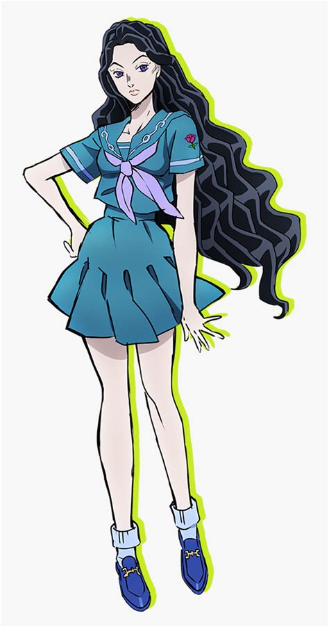 Jojos Bizarre Adventure Girl Characters Hd Png Download Kindpng
