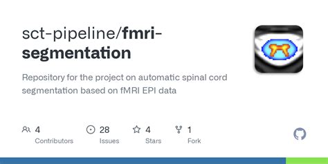 GitHub Sct Pipeline Fmri Segmentation Repository For The Project On Automatic Spinal Cord