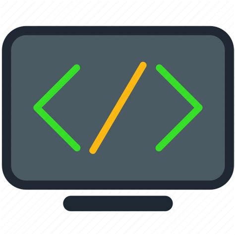 code coding development programme source icon download on iconfinder