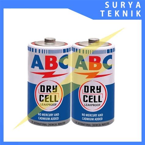 Jual Batu Batre Baterai Battery Abc Ukuran Sedang Tanggung R C R Biru V Shopee Indonesia