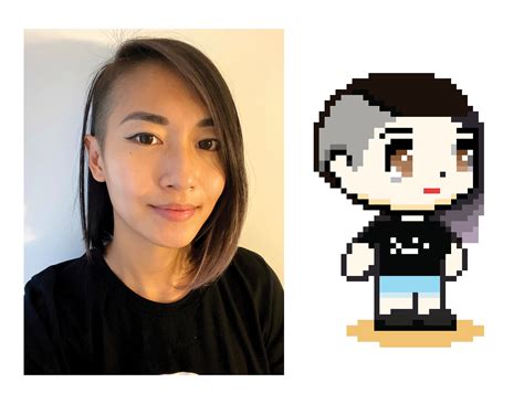 Custom Pixel Art Portrait Etsy