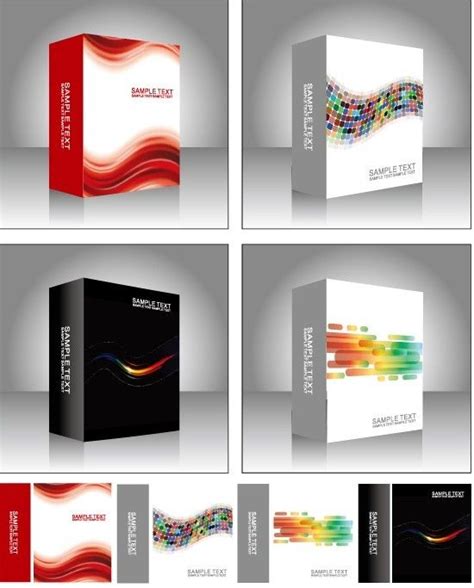Set Of Vector 3d Package Box Designs Titanui Free Vector Software