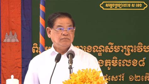 សម្តេចក្រឡាហោម ស ខេង៖ អ្នកជិះម៉ូតូអត់ពាក់មួកសុវត្ថិភាព