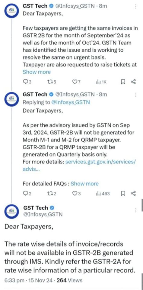 Gstn Clarification On Gst Portal Issues Errors Encountered