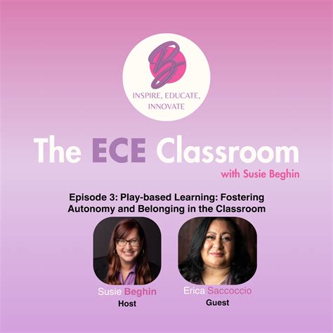 The Ece Classroom Recap Of Episode 3 Play Based Learning Fostering Autonomy And Belonging