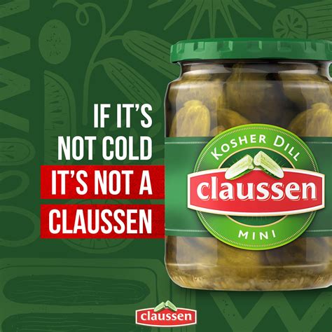 Kosher Dill Mini Pickles Claussen Products Heinz®