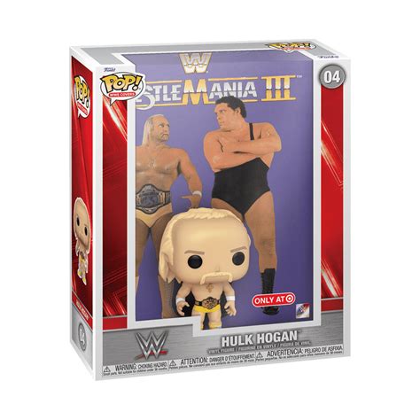 Buy Pop Magazine Covers Hulk Hogan Wrestlemania Iii At Funko