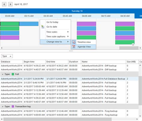 ApexSQL Backup Screen Shot Tour