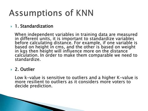 Knn Classifier Introduction To K Nearest Neighbor Algorithmpptx