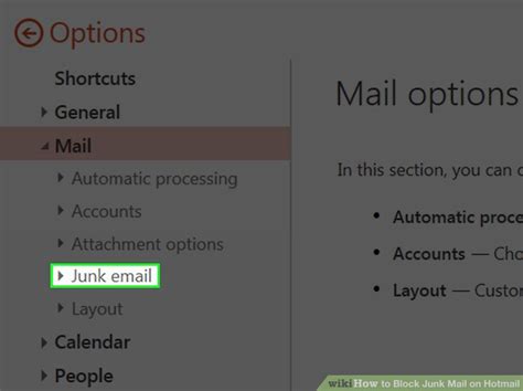 how to block junk mail on hotmail 13 steps with pictures