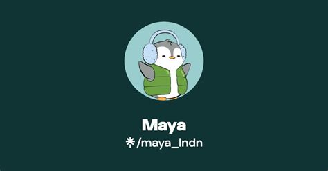 Maya Twitter Linktree