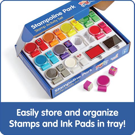 numberblocks stampoline park stamp activity set house of science