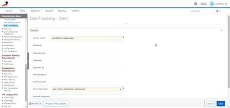 How To Add Position Stakeholders Via Data Processing Script Peoplefluent