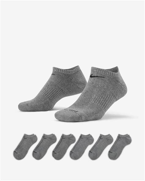 Nike Everyday Plus Cushioned Training No Show Socks 6 Pairs