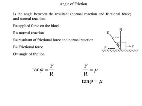 Friction Ppt Download