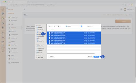 Bulk File Upload Feature In Weldtrace