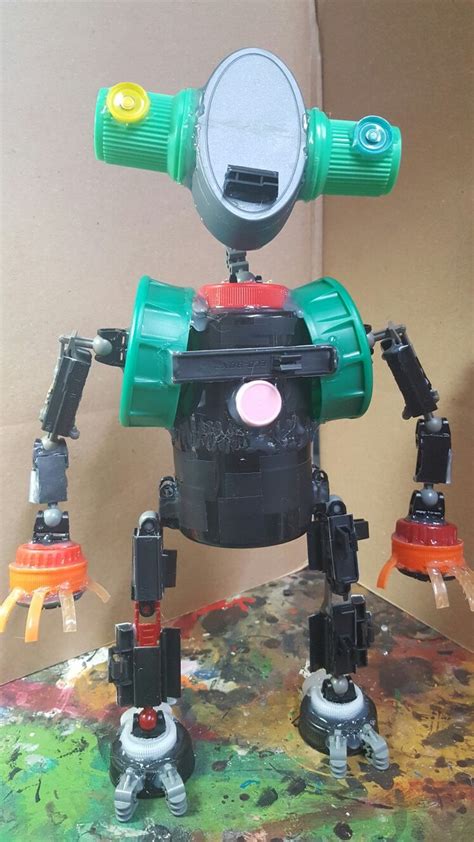 Pin By Win Griim On Dnd Recycled Robot Robot Concept Art Plastic