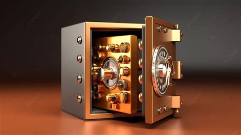 콤비네이션 자물쇠 안전 상자가 잠금 해제되는 3d 그림 은행 금고 금고 도어록 배경 일러스트 및 사진 무료 다운로드 Pngtree