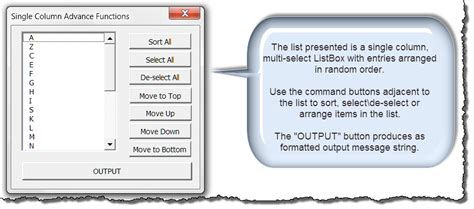 Populate Userform Listboxcombobox Á Advanced Functions