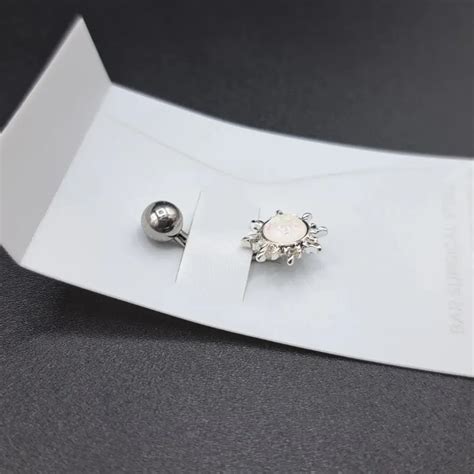 کمدا قیمت و خرید پیرسینگ ناف سایز طبق عکس رنگ طبق عکس