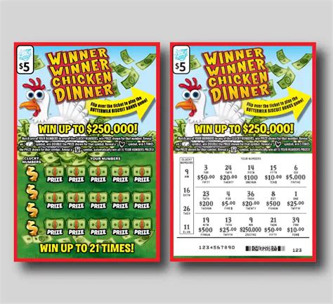 Il Instant Ticket Winner Winner Chicken Dinner 7568 Lottoedge