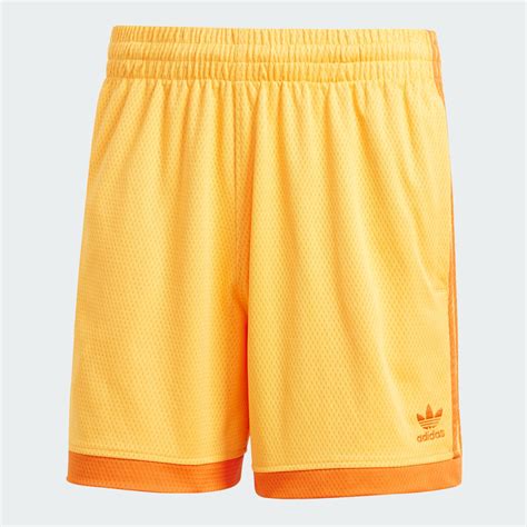 Shorts Mock Eyelet Ouro Adidas Adidas Brasil