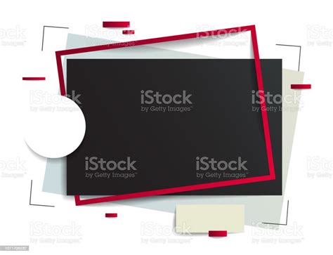 복사와 프레임 텍스트 디자인 서식 파일 전단지 포스터 카드 배너 광고 레이아웃 중간 색상 및 도형 벡터 3d 일러스트 컷 현대적인 스타일 종이 대 한 공간 0명에 대한 스톡