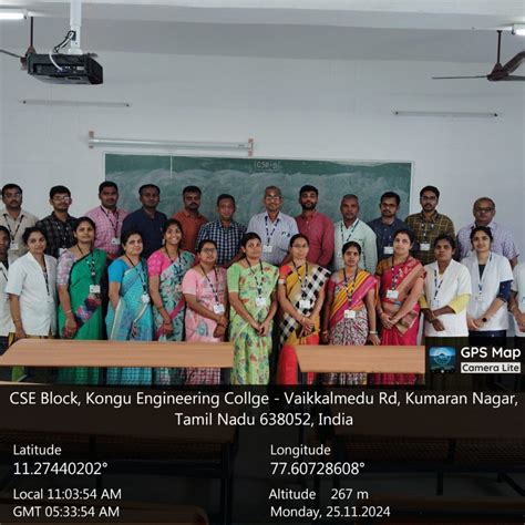 Upskilling The Teachers Guvis Fdp At Kongu College Of Engineering