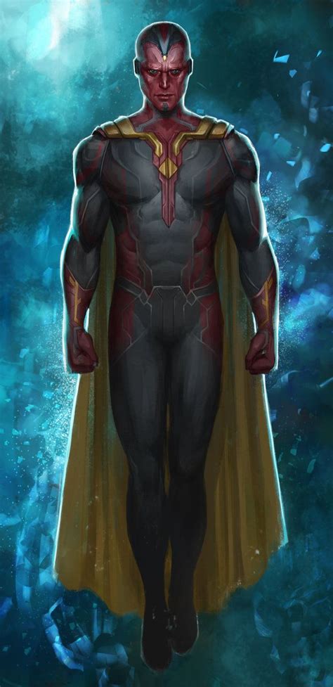 Vision Vision Marvel Wallpaper The Vision Wallpaper Vision Marvel Art
