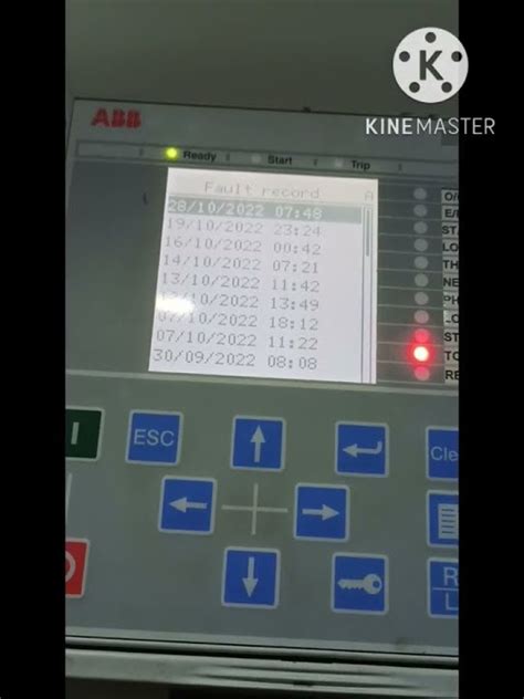 Fault Record Check Karna Sikhe Abb Rem 615 Relay Youtube