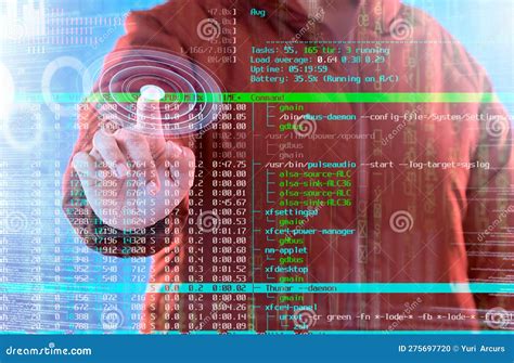 Cybersecurity Identification Fingerprint Scanner For Access Personal
