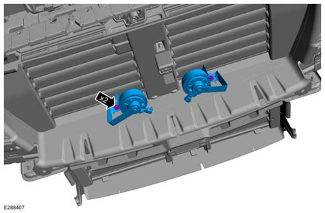Lincoln Nautilus Active Grille Shutter Removal And Installation Front End Body Panels