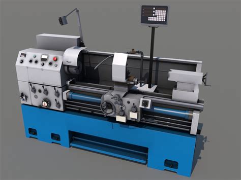 Lathe Turning Machine 3d Model 3d Models World
