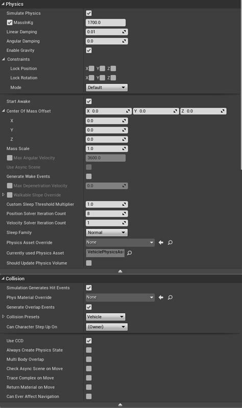 how to make my actors fall r unrealengine