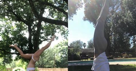 Progress One Year From Headstand To Handstand I Have R A And Yoga
