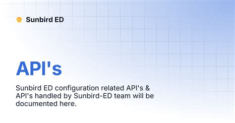 Api S Sunbird Ed
