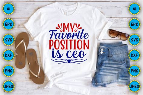 My Favorite Position Is Ceo Svg Vector Graphic By Carftartstore