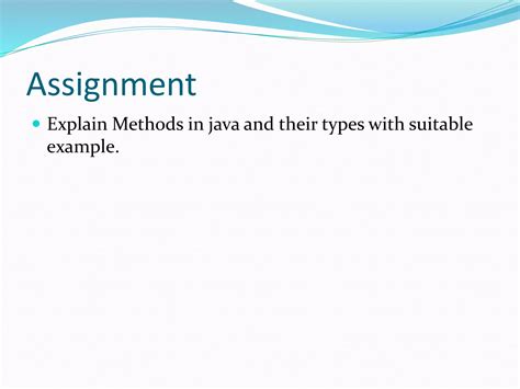 methods in java pptx programming languages computing