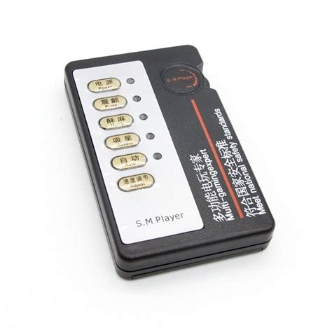 Handheld Portable Double Output Power Box For Electro Sex Toys Corona Chastity Device Catheter Etc